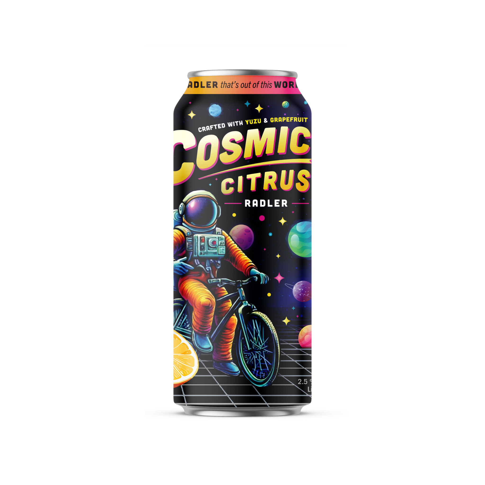 Cosmic Citrus Radler – Railway City Brewing Company
